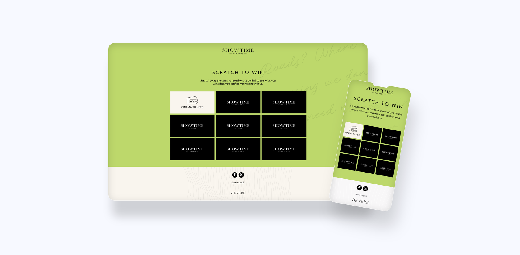 Scratch Card Gamification | Calm Campaigns